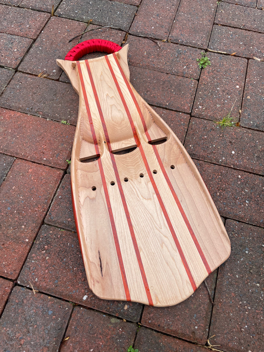 Wooden Jet Fin - Maple – 1.1 Woodworks
